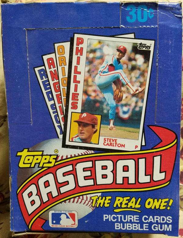 1984 Topps Wax Box - Ripping Vintage Packs
