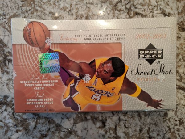 2002 upper deck sweet shot basketball box - Ripping Vintage Packs