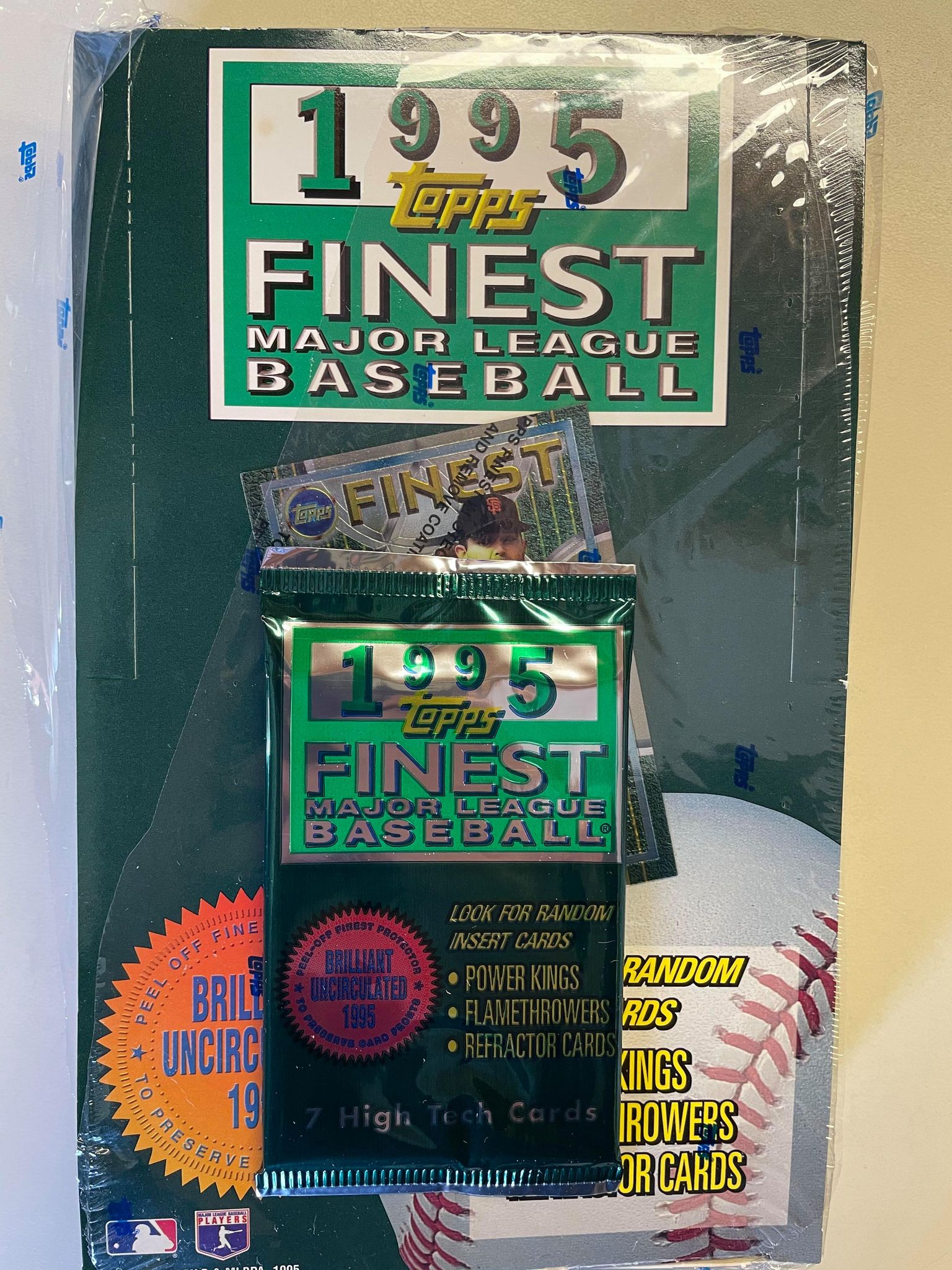 1995 Finest Baseball pack - Ripping Vintage Packs