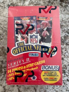 1989 Pro Set Football series 2 Box RVP Authentic Unopened Wrapped ...