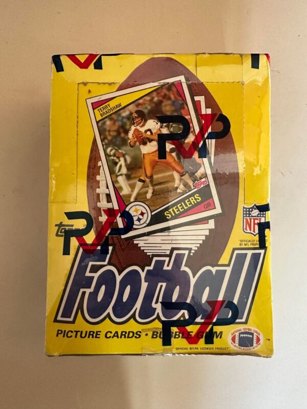 1984 Topps Football RVP Authentic Unopened Wrapped NON Xout Wax Box ...
