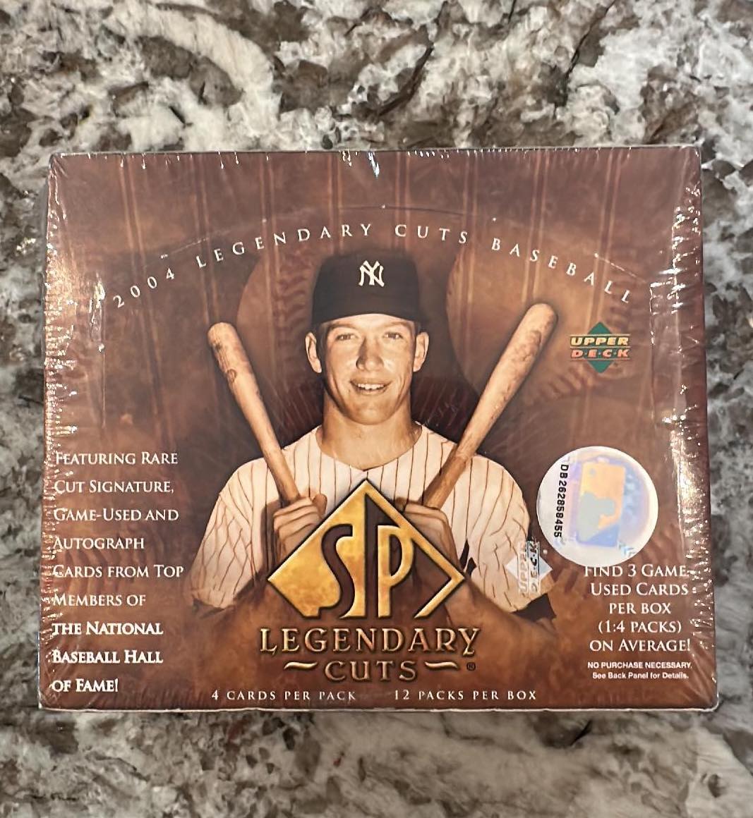 2004 Legendary Cuts Baseball pack - Ripping Vintage Packs