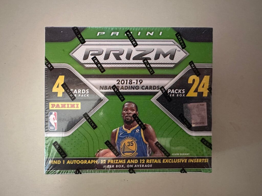 2018 Prizm Basketball Retail Box break group of 2 packs - Ripping ...